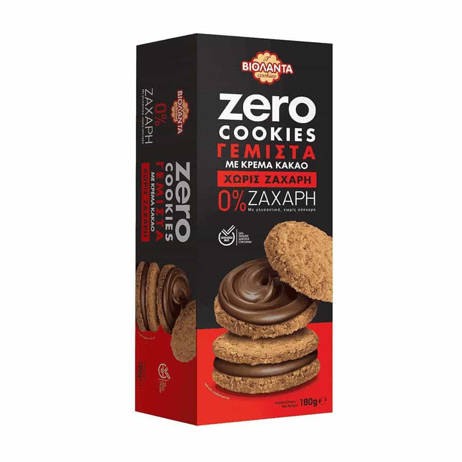 VIOLANTA, COOKIES ZERO, Sandwich biscuits with chocolate fondant ...